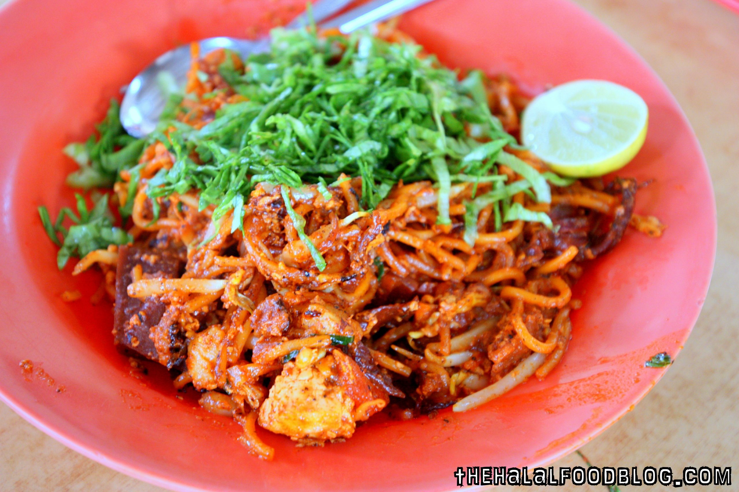 Penang Part II - Bangkok Lane Mee Goreng - The Halal Food Blog